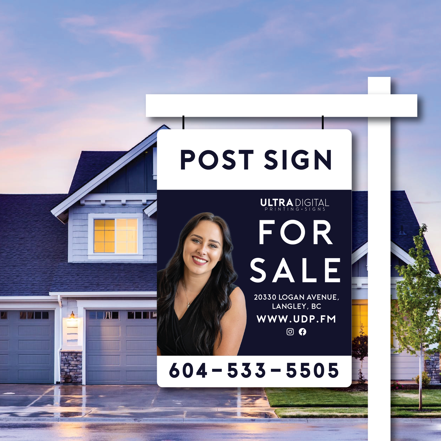 Post For Sale Sign – Ultra Digital Printing